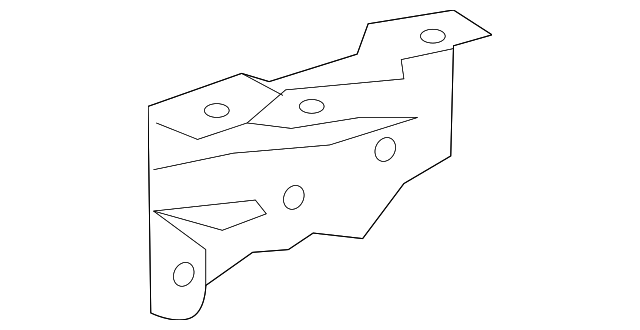 52129-0R030 - Side Support Side Bracket - 2013-2018 Toyota RAV4 | OEM ...