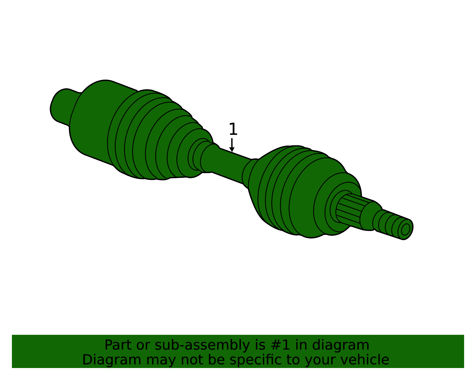 84878155 - 2019-2025 GM - Front Passenger Side Half-Shaft Assembly | My ...