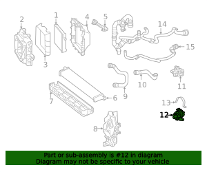 2016-2021 Mercedes-Benz Engine Auxiliary Water Pump 000-500-56-00-80 ...