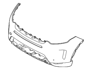 Genuine OEM Bumper Cover Part# LR127515 Fits 2020 Land Rover Discovery ...