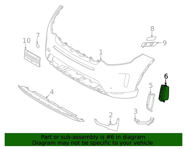 Genuine OEM Trim Bezel Part# LR127525 Fits 2020-2023 Land Rover ...