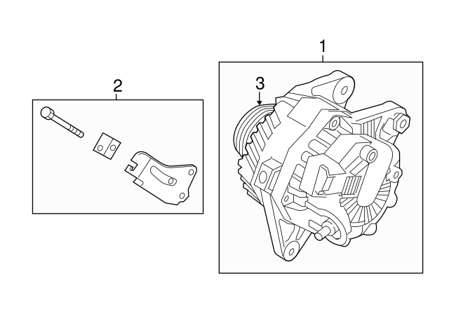 2012-2016 Kia Pulley 37320-2B000 | TascaParts.com