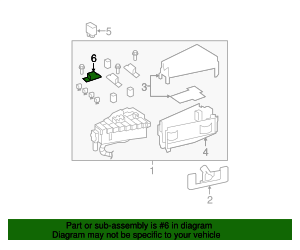 38214-SS1-003 - Fuse 2007-2008 Honda Fit | Honda Parts Online
