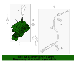 2015 Ford Mustang Shift Indicator FR3Z-7D443-CC | QuirkParts