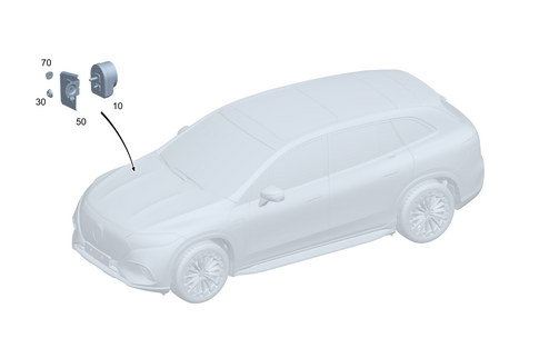 Anti-Theft Alarm System for 2025 Mercedes-Benz Maybach EQS 680 SUV ...