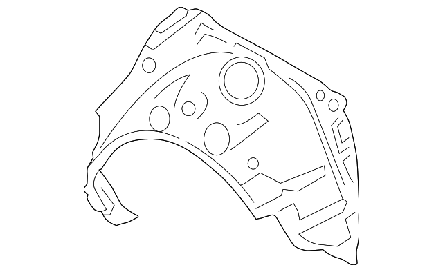 2019-2023 Mazda 3 Outer Wheelhouse BDYS-70-11Y | MazdaGear.com