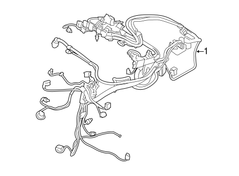 Wiring Harness for 2018 Mini Cooper Countryman | Mini Parts Direct