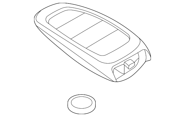 Genuine Keyless Entry Transmitter for 2020-2023 Hyundai Sonata | Part ...