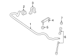 2004-2008 Ford OEM NEW 04-08 Ford F150 Lincoln Mark Right Stabilizer ...