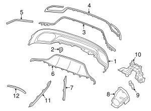 205-885-11-38 - Lower Cover 2015-2021 Mercedes-Benz | Mercedes-Benz USA ...