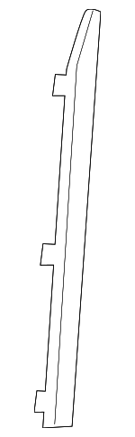 205-885-01-53 - Center Molding 2015-2021 Mercedes-Benz | Mercedes-Benz ...