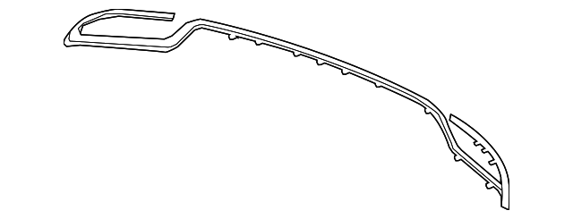 205-885-25-21 - Center Molding 2015-2018 Mercedes-Benz | Mercedes-Benz ...