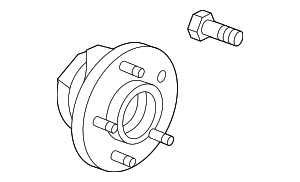 13517459 - Wheel Hub and Bearing Assembly 2016-2019 Chevrolet ...