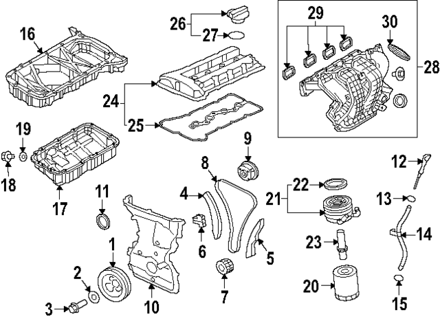 2018-2024 Mitsubishi Eclipse Cross Front Crank Seal 1060A243 | OEM ...
