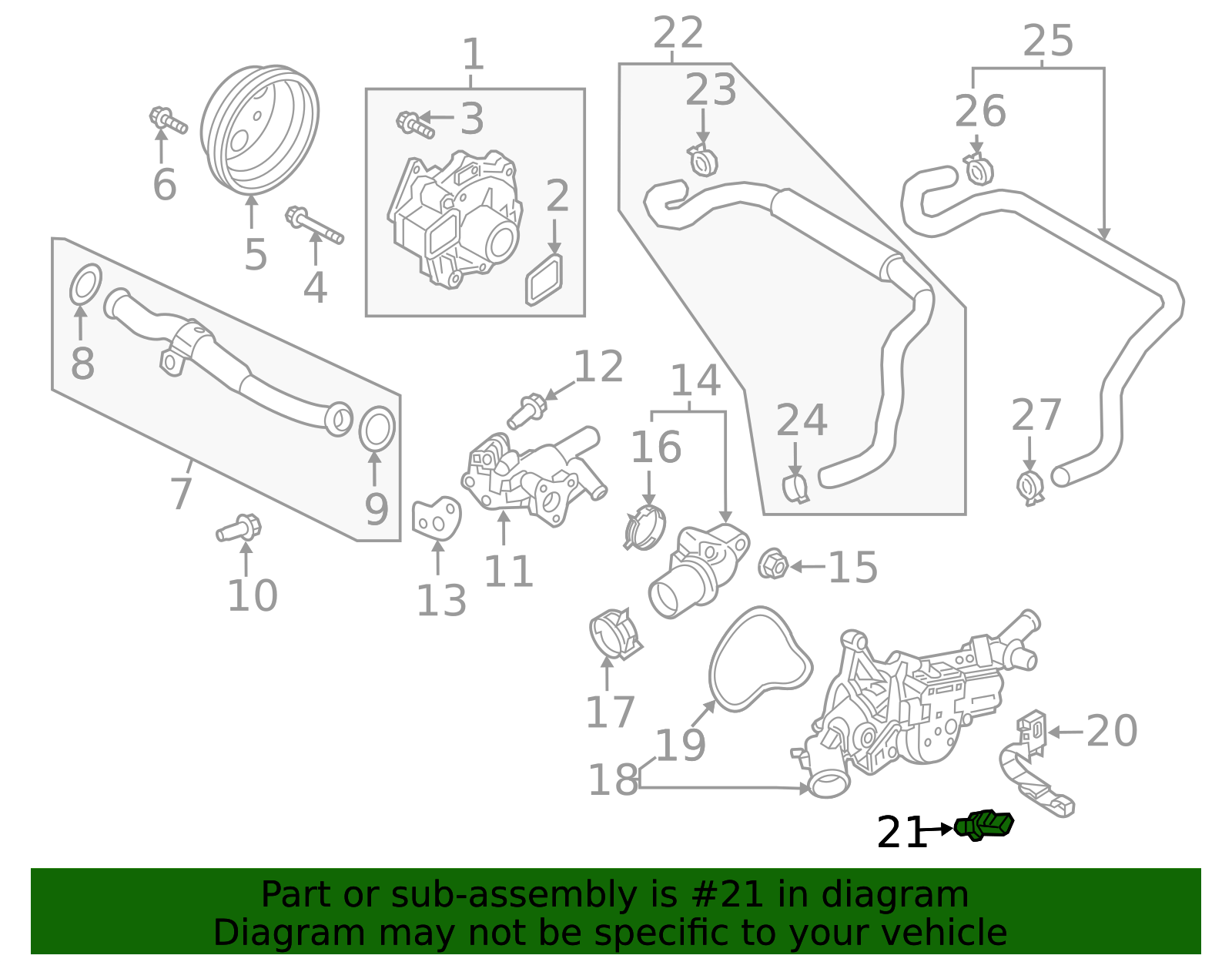 2016-2025 Mazda Coolant Temp Sensor SH0118840 | Retail Performance Auto ...