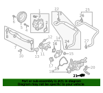 SH01-18-840 - Coolant Temp Sensor 2016-2024 Mazda | Mazda Wholesale Direct