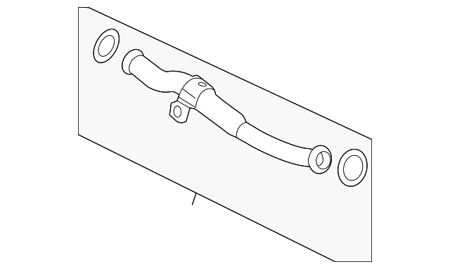 Mazda Water Pipe PYFA-15-190C | Auto Parts