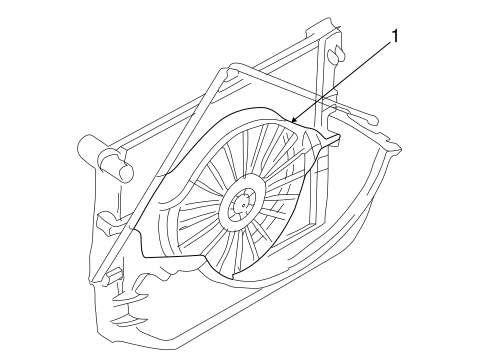 Cooling Fan for 2000 Dodge Durango | Mopar Parts Canada