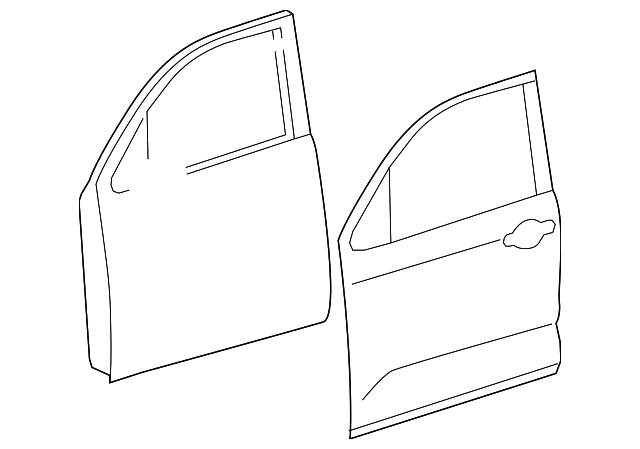 2007-2022 Toyota Door Shell 67002-0C102 | Toyota Parts Center