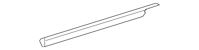 68160-0C020 - Weatherstrip Assembly, Front Door Glass, Outer Right ...