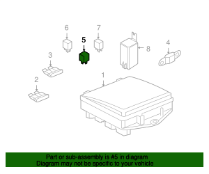 1997-2023 Jaguar Relay T4N15704 | Jaguar Annapolis Parts