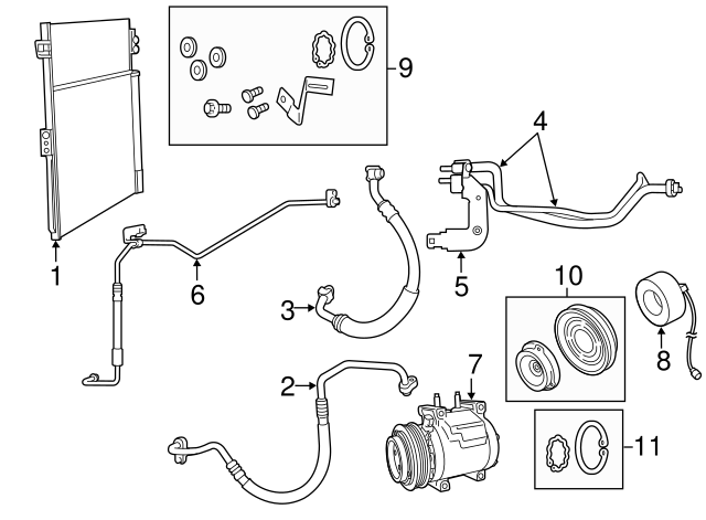 2012-2021 Mopar Line 68161177AE | TascaParts.com