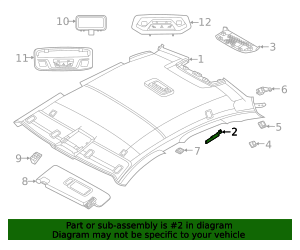 Genuine BMW 51-16-7-475-559 | Deflector | FREE Shipping on Most Orders ...