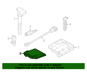2017-2019 Audi Q7 Ecm 4M0-907-551-A-4M0 | OEM Parts Online
