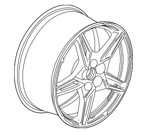 2023-2024 Chevrolet Corvette F Wheel (Kit) 85622293 GM | GMPartsDirect.com