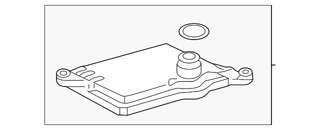25420-RBL-003 - 2010-2016 Honda - Strainer Assembly (Atf) | Genuine ...