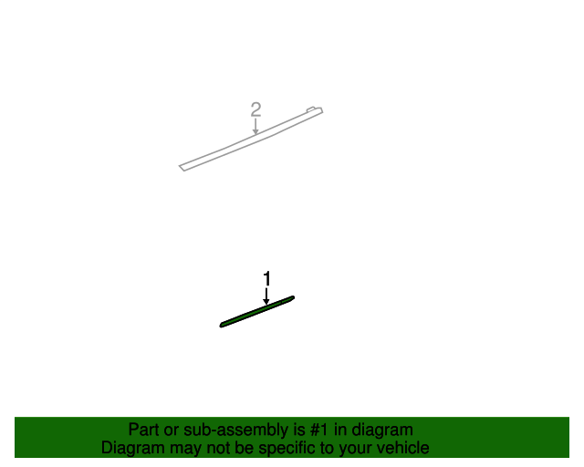 207-698-02-62 - Body Side Molding 2010-2017 Mercedes-Benz | Mercedes ...