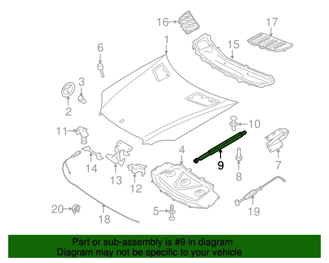 164-880-01-29 - Support Cylinder 2006-2011 Mercedes-Benz | Mercedes ...