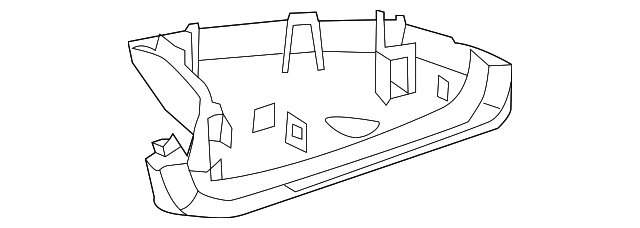 2011-2018 Mercedes-Benz Lower Cover 212-810-00-15-64-9183 | MB OEM Parts