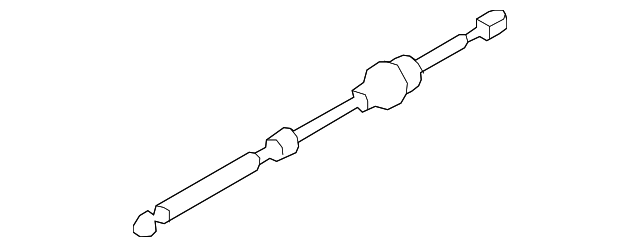 4L0-713-265-A - Control Cable 2007-2010 Audi Q7 | Audi OEM Parts