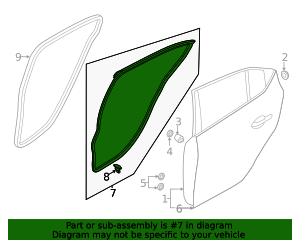 2019-2023 Mazda 3 Door Weather-Strip BDTS-72-760B | OEM Parts Online