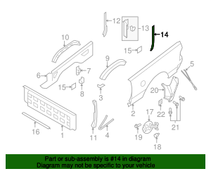 2009-2019 Mopar Hinge Reinforced 68234324AA Mopar | JCDR Parts