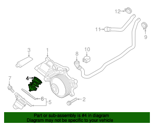 11518512234 - 2014-2018 BMW Thermostat (11-51-8-512-234) | BMW of South ...