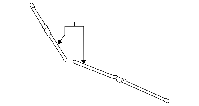 61615a43583 - 2014-2023 BMW Wiper Blade (61-61-5-A43-583) | BMW of ...