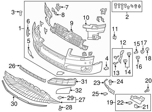 4H0-807-679-AA-T94 - Outer Grille 2015-2016 Audi A8 Quattro | Audi OEM ...
