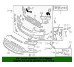 2015-2018 Audi Cap Tension Spring 4H0-955-339-A | Audi Part CA