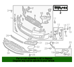 2015-2018 Audi Bumper Cover Hardware Kit 4H0-098-623 | OEM Parts Online