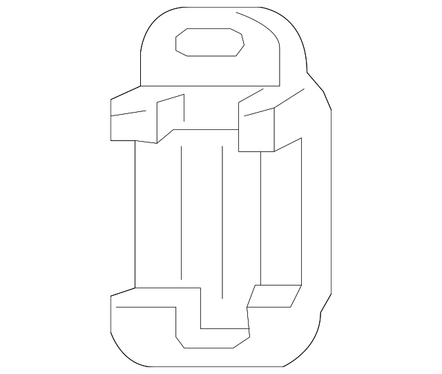 89348-33090 - Park Sensor Retainer Clip - 2008-2017 Toyota | OEM ...