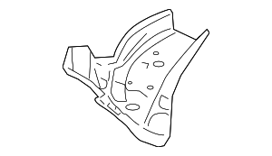 2004-2011 Mazda 3 Lower Reinforced BP4K-54-390F | TascaParts.com