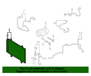 2007-2017 Lexus LS460 Condenser 88460-50201 | OEM Parts Online