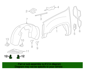 2008-2023 GM Bolt 11519377 GM | GMPartsDirect.com