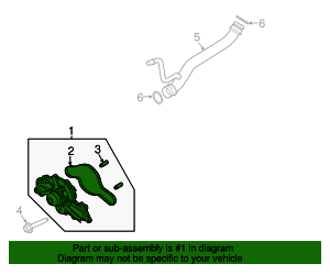 2010-2020 Ford Water Pump Assembly DG1Z-8501-D | Village Ford
