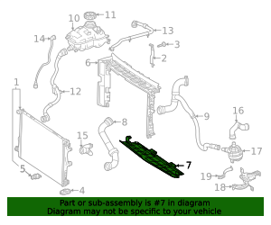 118-885-38-01 - Lower Baffle 2020-2023 Mercedes-Benz | Mercedes-Benz ...