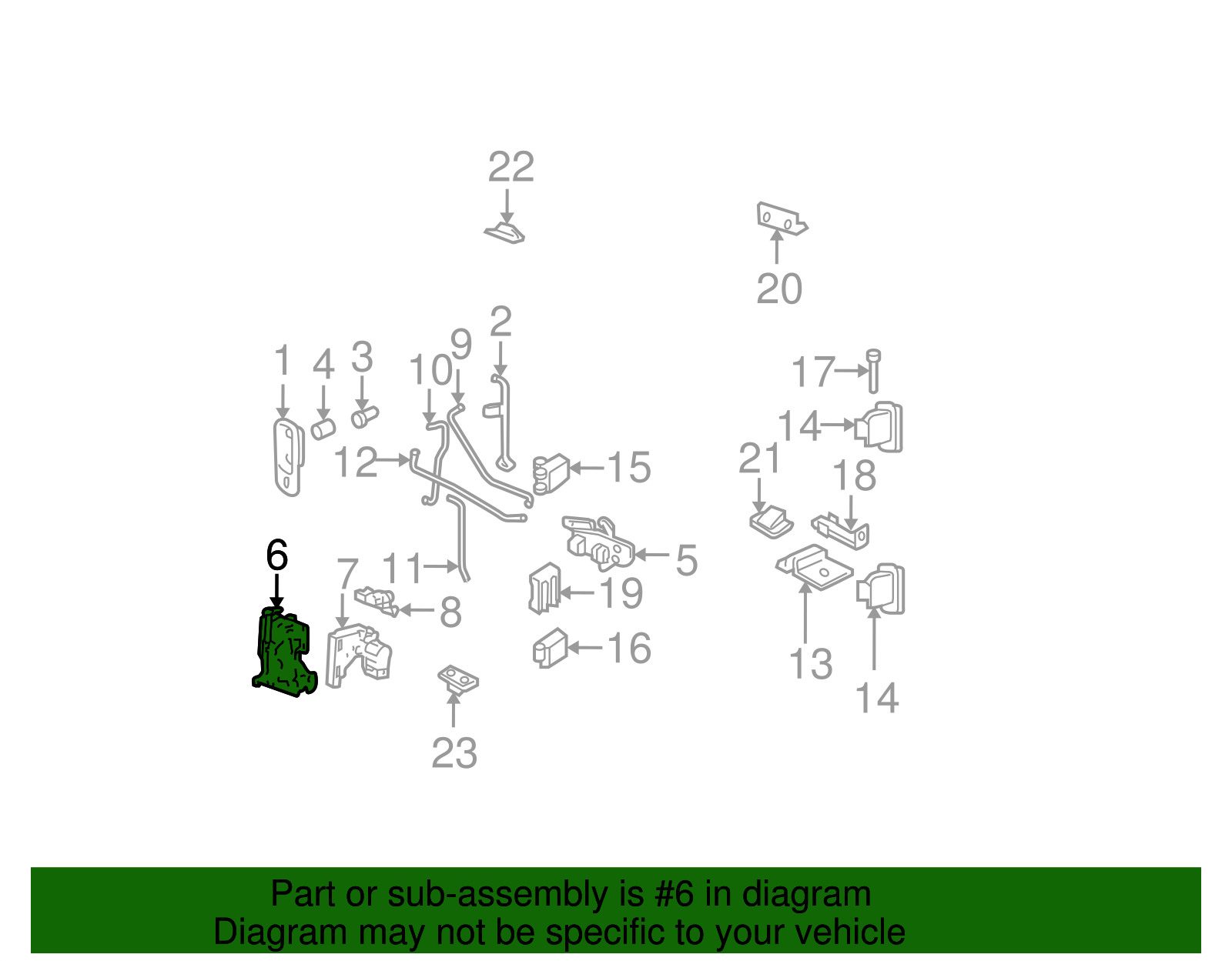 Lock 86593004 | GM Parts Center