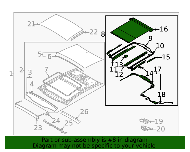81650-L2000DNN - Frame Assembly 2021-2023 Kia K5 | Kia.Parts Store