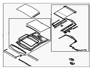 81600-L2500DNN - Panoramic Assembly 2025 Kia K5 | Kia.Parts Store